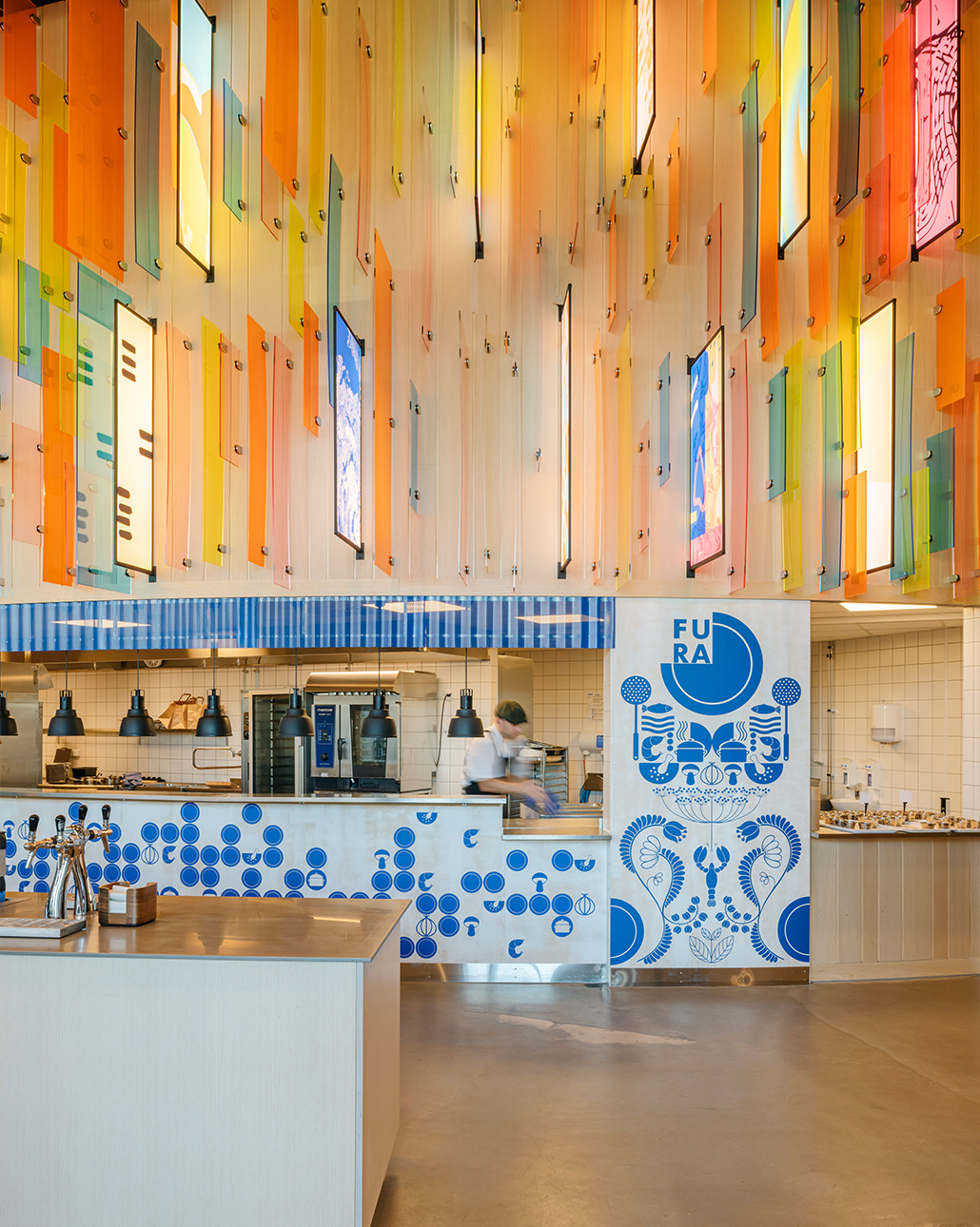 Bright Wooden Panels in Restaurant Environment | Gustafs Scandinavia