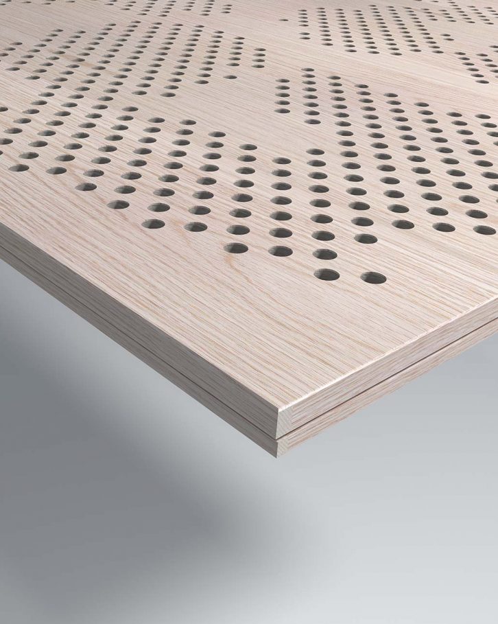 Acoustic Panels Bespoke Perforation | Gustafs Scandinavia