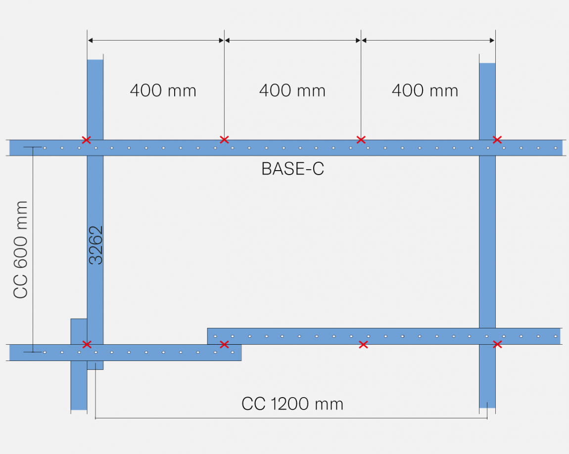 Linear RIB - Ceiling | Semi-demountable | Gustafs Scandinavia