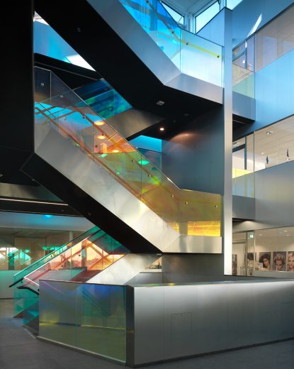 Painted and Colourful Wood Veneer in Mall | Gustafs Scandinavia