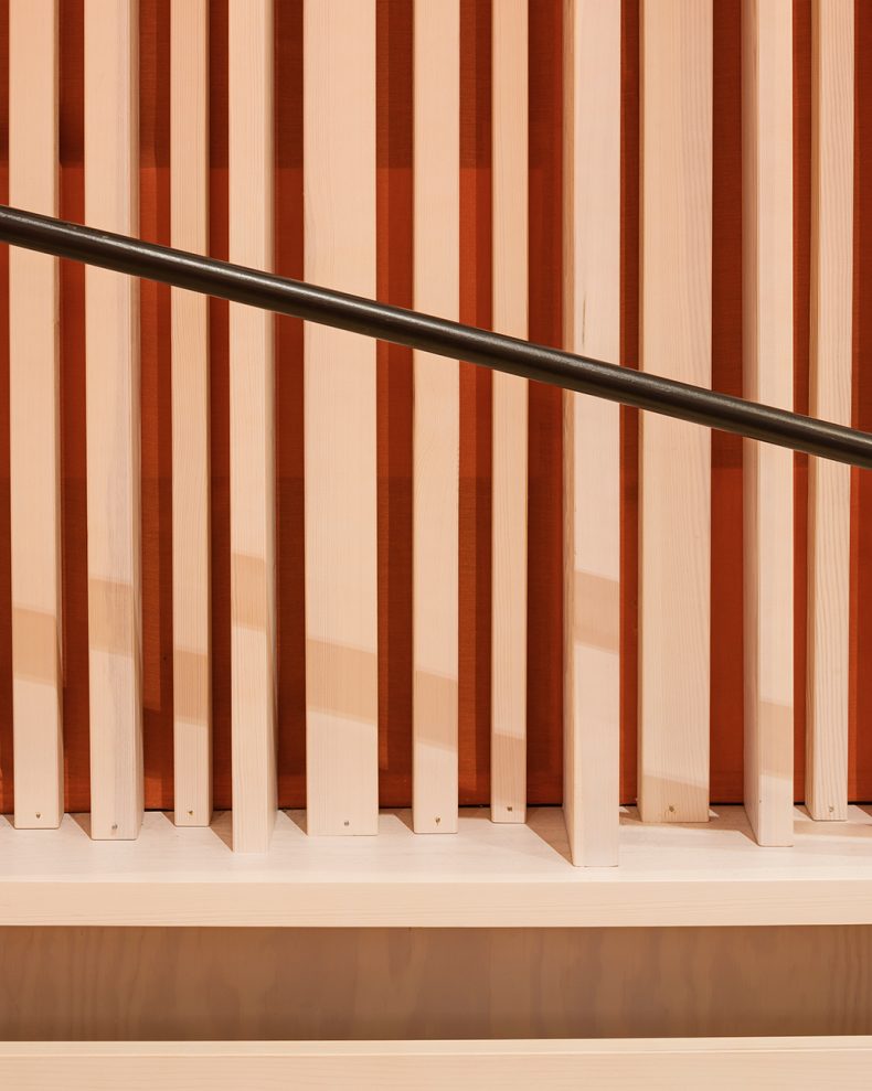 Solid Ash Slats in Lecture Hall | Gustafs Scandinavia