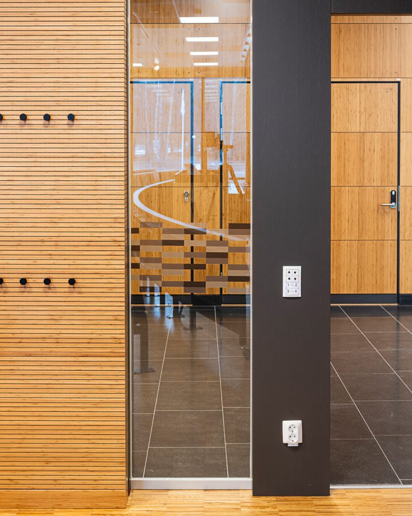 University Interior in Bamboo Veneer | Gustafs Scandinavia