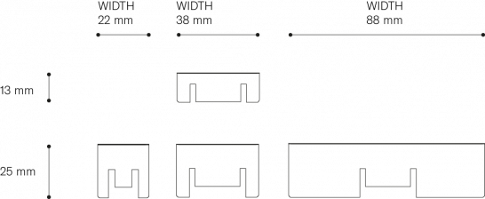 Linear Stripe-XL | Gustafs Scandinavia