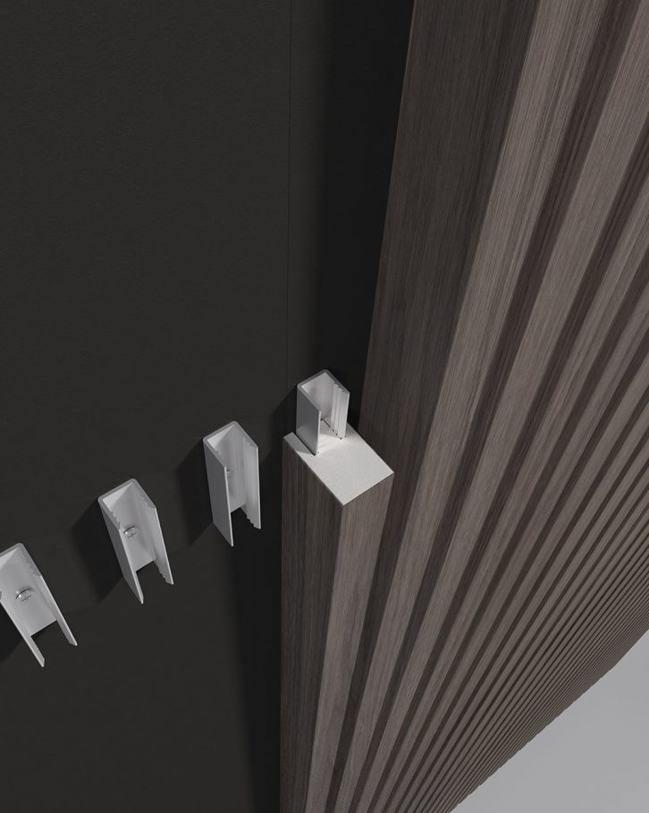 Linear Rib Narrow Installation - Wall | Gustafs Scandinavia